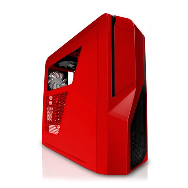 NZXT Phantom 410 RED Mid Tower Gaming Case (CA-PH410-R1) oyun komputer ...