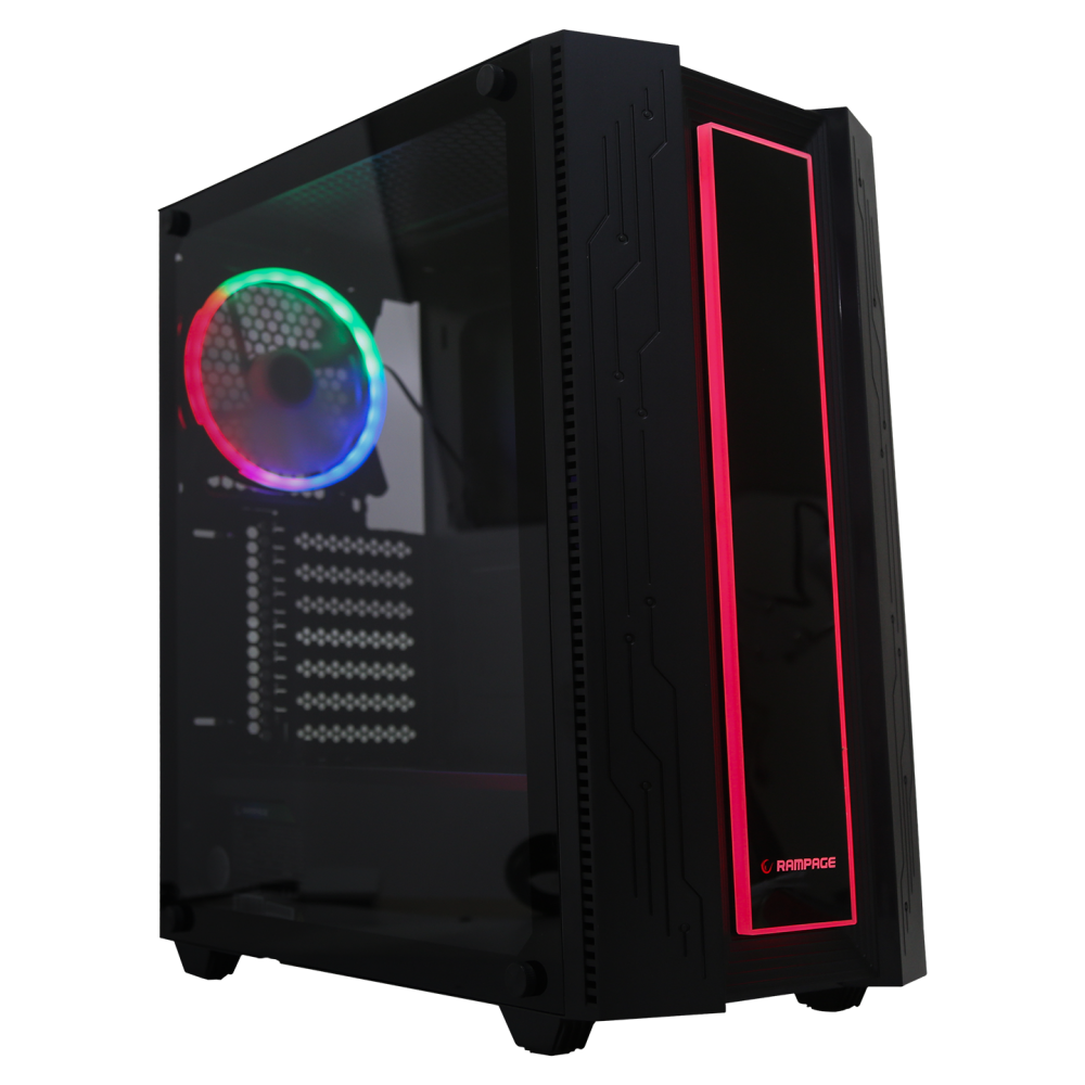Rampage GRAND Computer Case Baku. İşıqlı keys ucuz satışı qiyməti ...