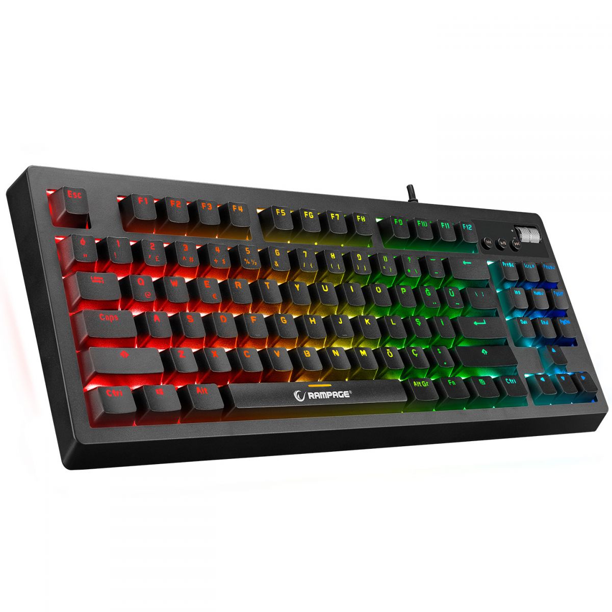 Rampage ARDOR RGB E-Sport KB-R320 Gaming Keyboard Kupit v Baku. Oyun ...