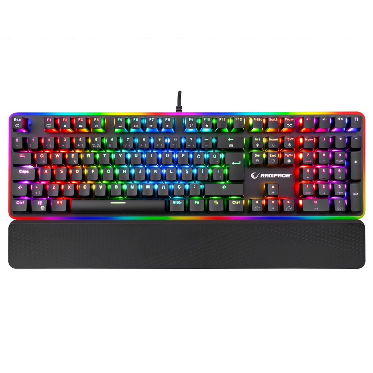 Rampage ULTIMATE KB-R96 Waterproof Gaming Keyboard v Baku. Oyun ...