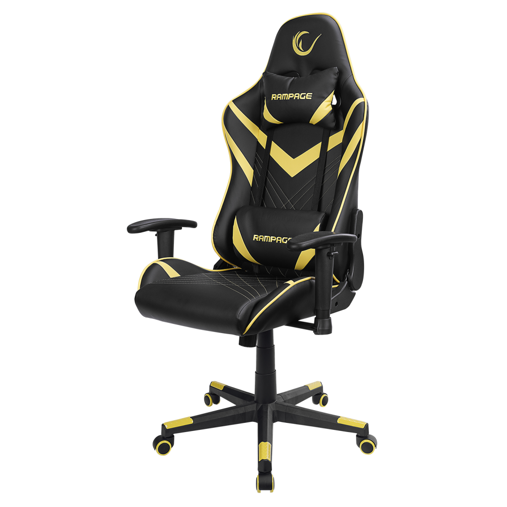 Rampage KL-R52 VIVEYN Yellow & Black Gaming Chair Baku. Bakida Gaming ...
