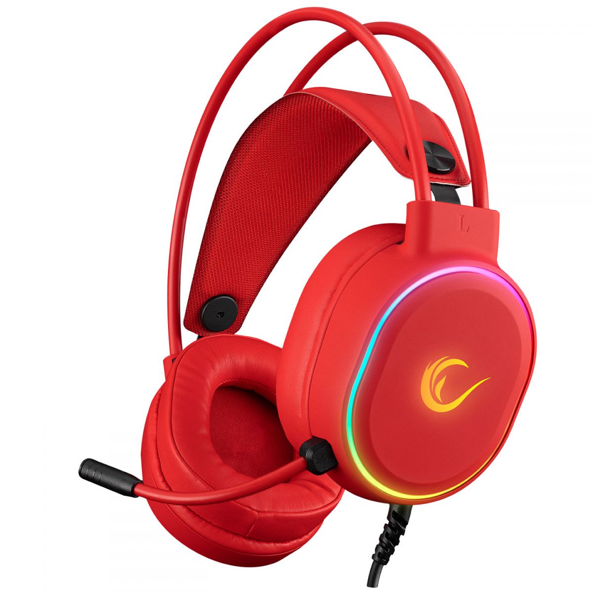 Rampage Rogue RED RGB Gaming Headphone v Baku. Bakida Gaming Qulaqliq ...