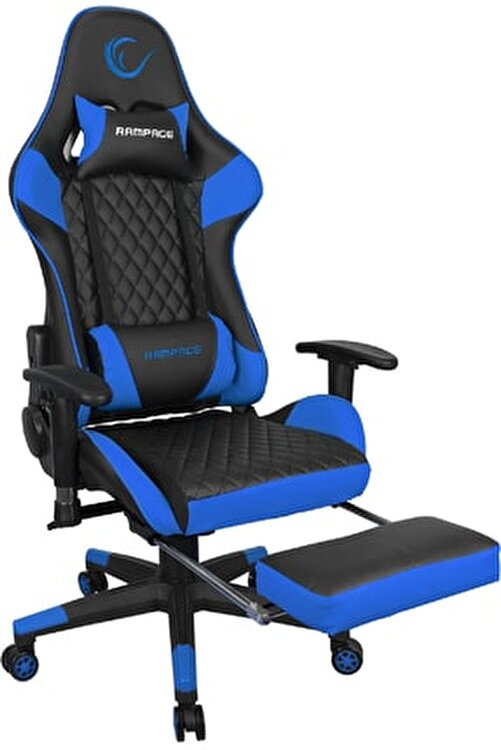 Rampage KL-R61 Styles Blue & Black Gaming Chair Baku. Bakida Gaming ...