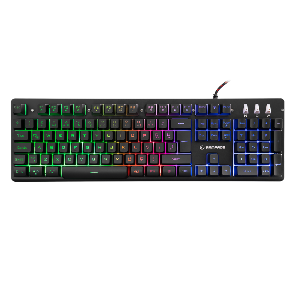 Rampage X-Coral KB-R99 Gaming Keyboard Kupit v Baku. Oyun klaviaturasi ...