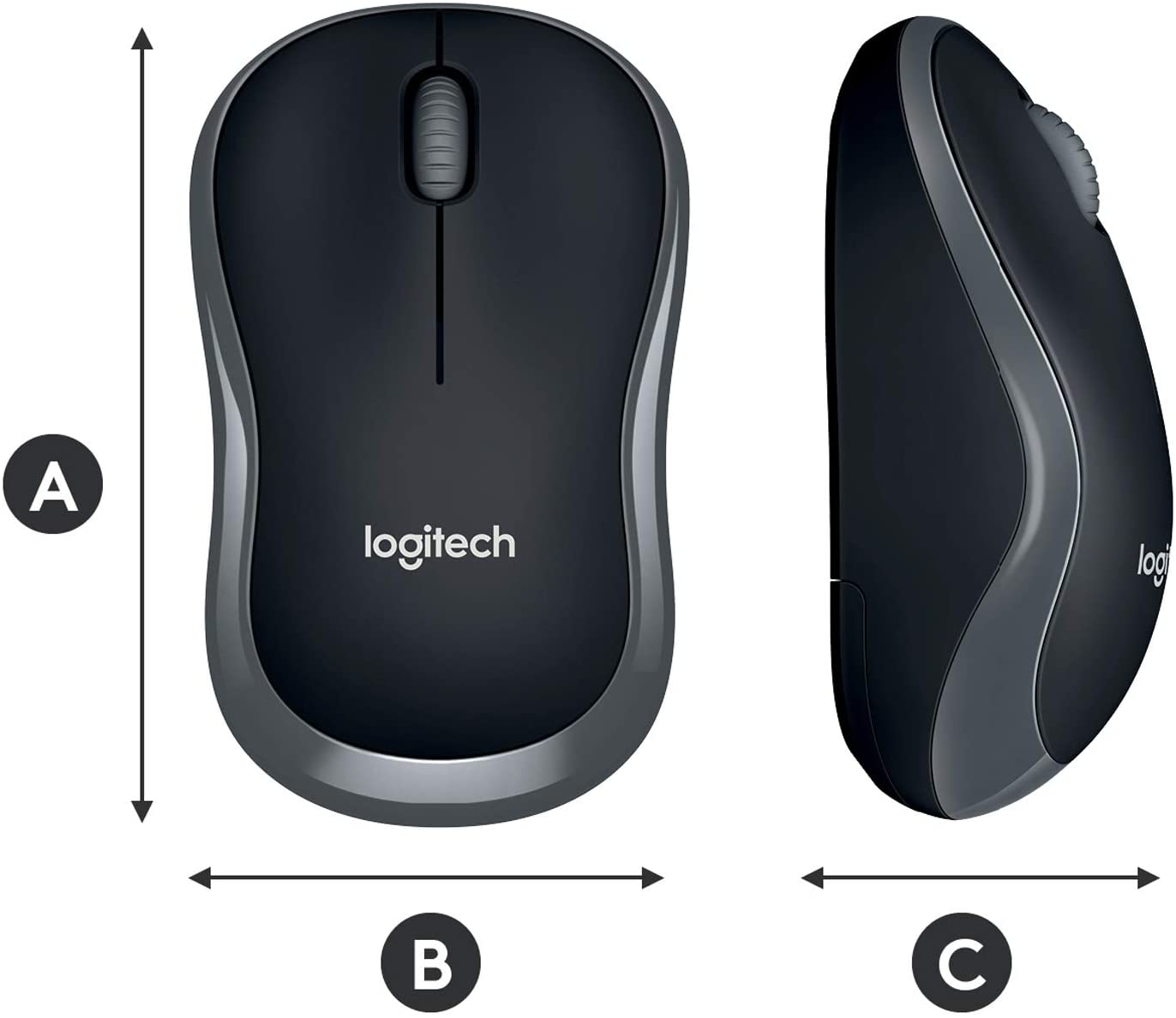 Logitech M185 Wireless Mouse Kupit v Baku. Wireless mishka Bakida ucuz ...