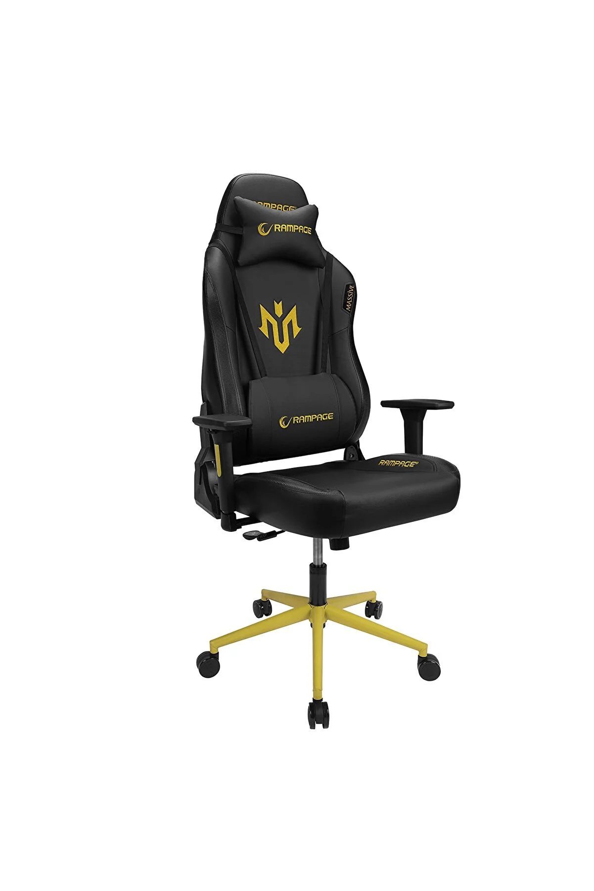 Rampage KL-R45 MASSIVE Yellow & Black Gaming Chair Baku. Bakida Gaming ...